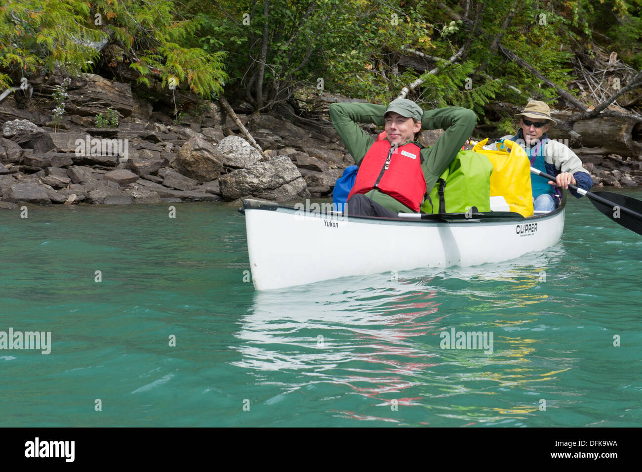 canoe scenic Wells Gray Provincial Park BC Canada Stock Photo - Alamy