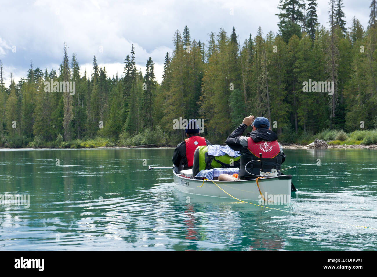 canoe scenic Wells Gray Provincial Park BC Canada Stock Photo - Alamy