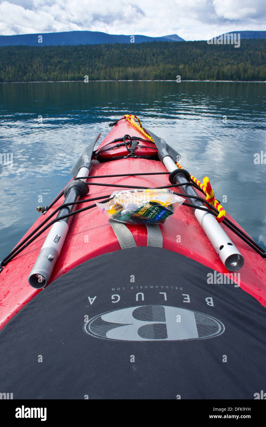 Kayak scenic, Wells Gray Provincial Park, British Columbia, Canada ...