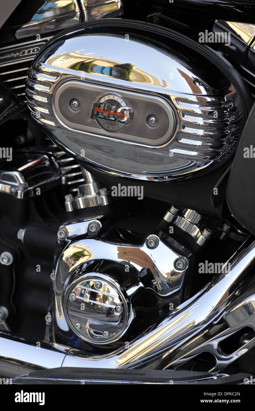 Harley Davidson motorcycle detail Stock Photo - Alamy