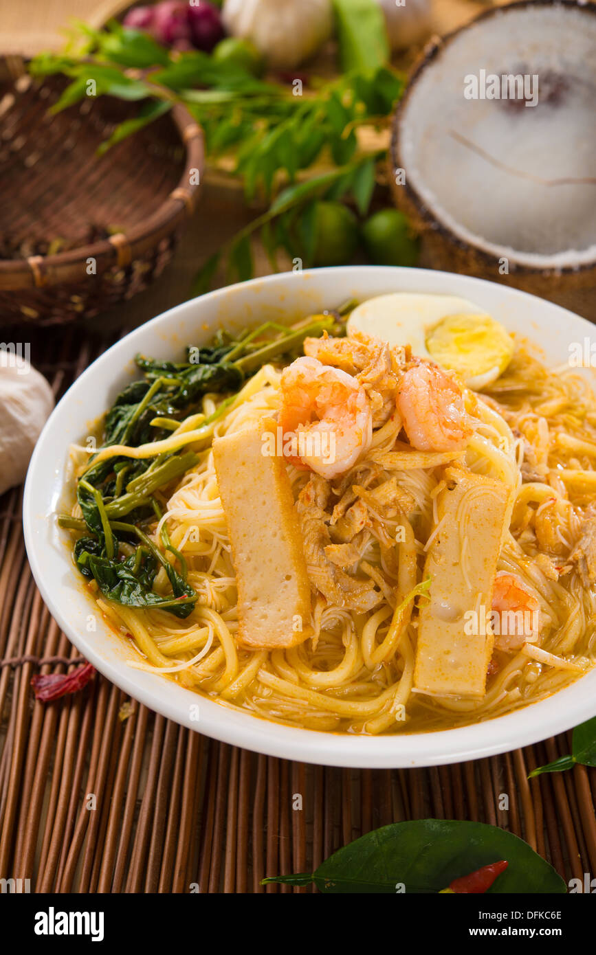 Laksa curry hi-res stock photography and images - Alamy