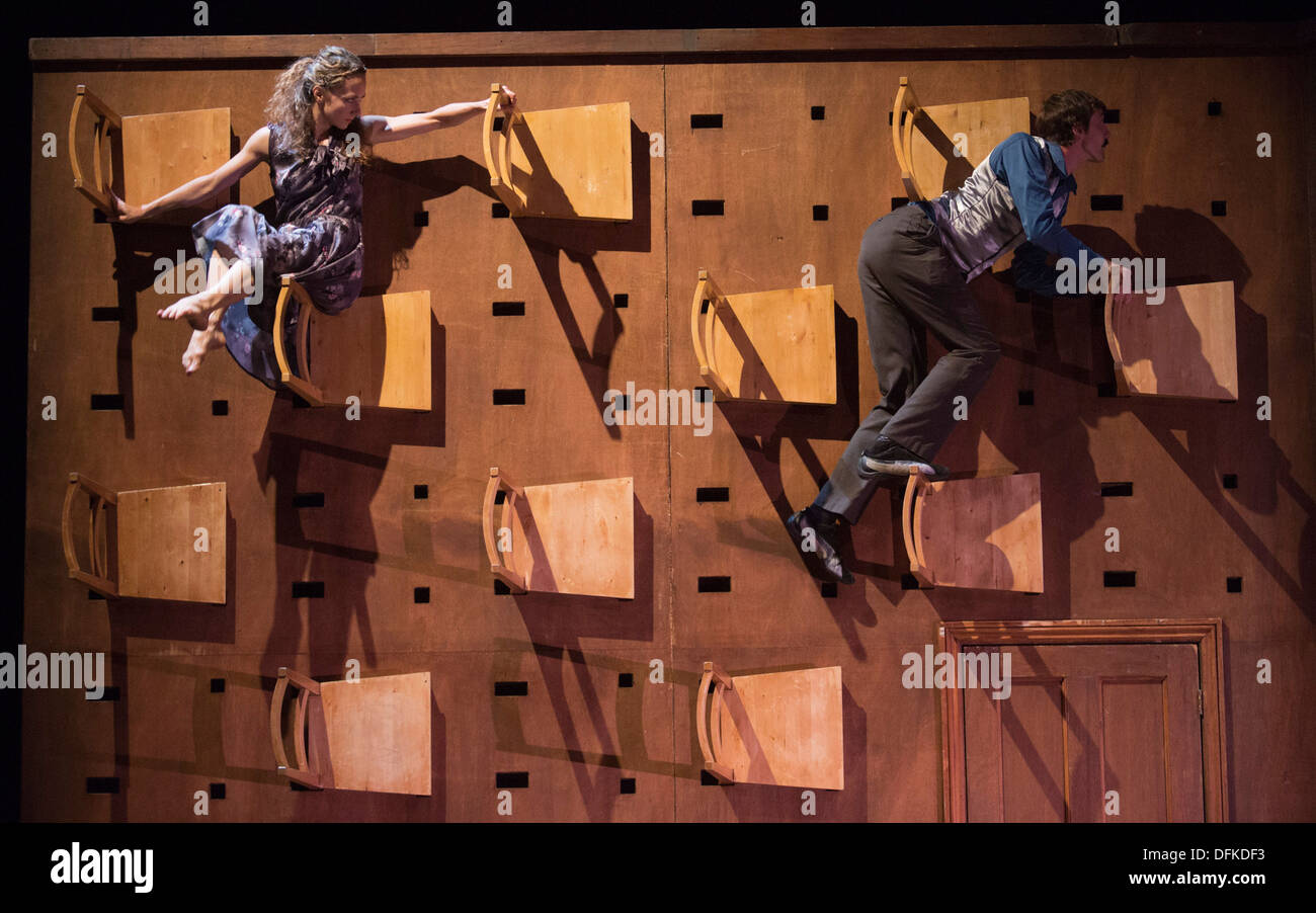 Justitia by Jasmin Vardimon at the Peacock Theatre Stock Photo - Alamy