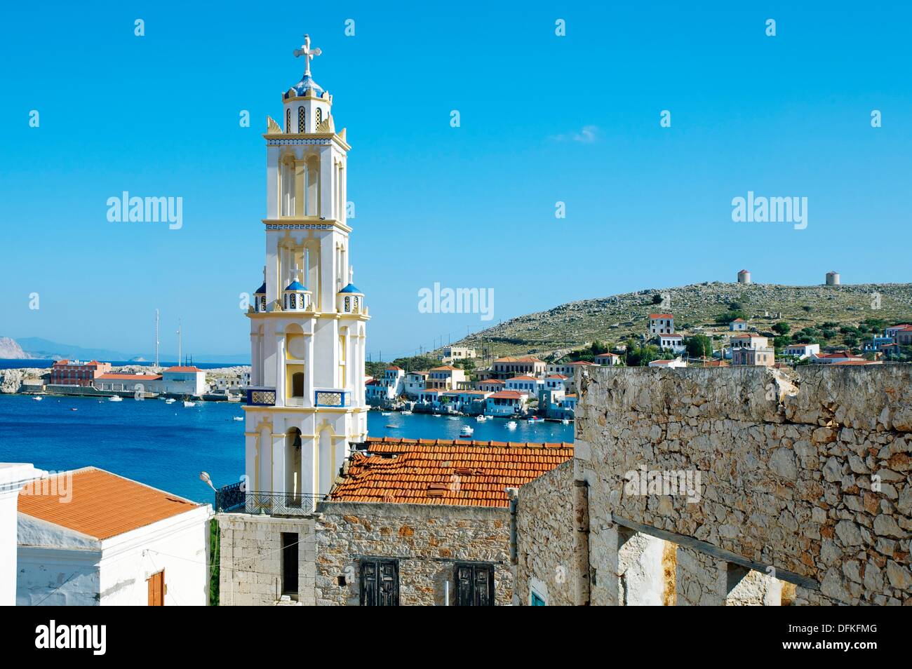 Greek gable hi-res stock photography and images - Alamy