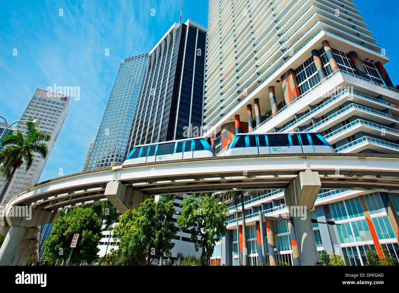 The metromover miami hi-res stock photography and images - Alamy