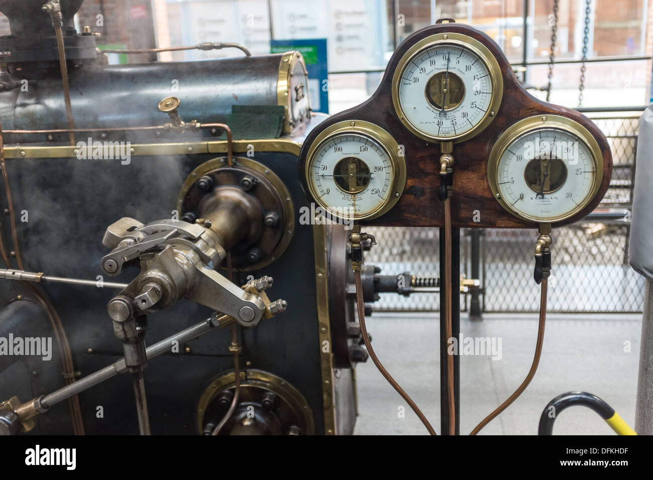 James Tate of Bradford steam engine at Museum of Science and Industry ...