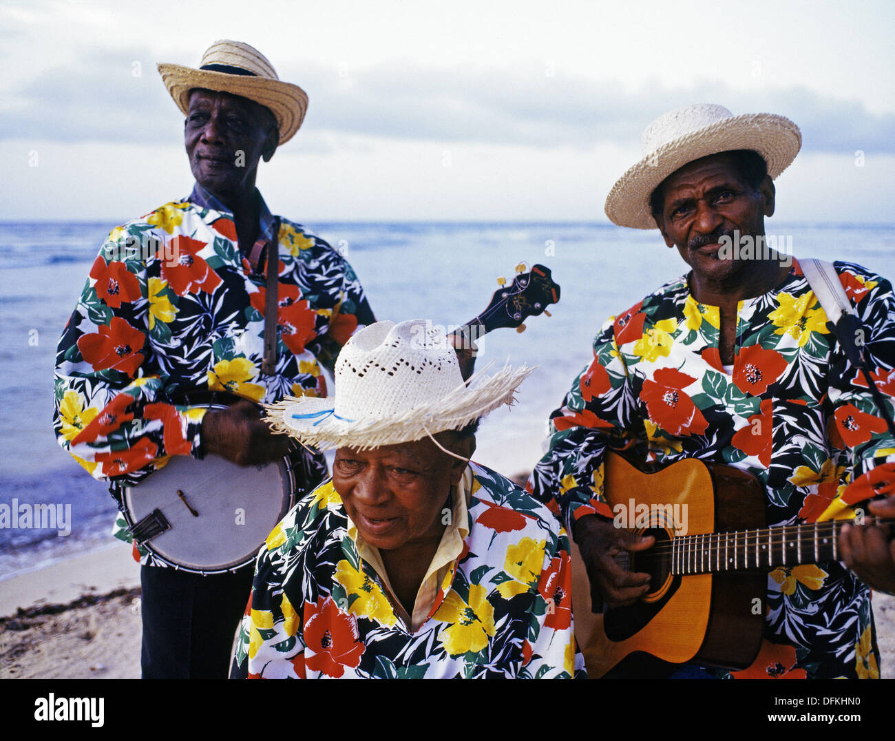 Jamaica man guitar hi-res stock photography and images - Alamy