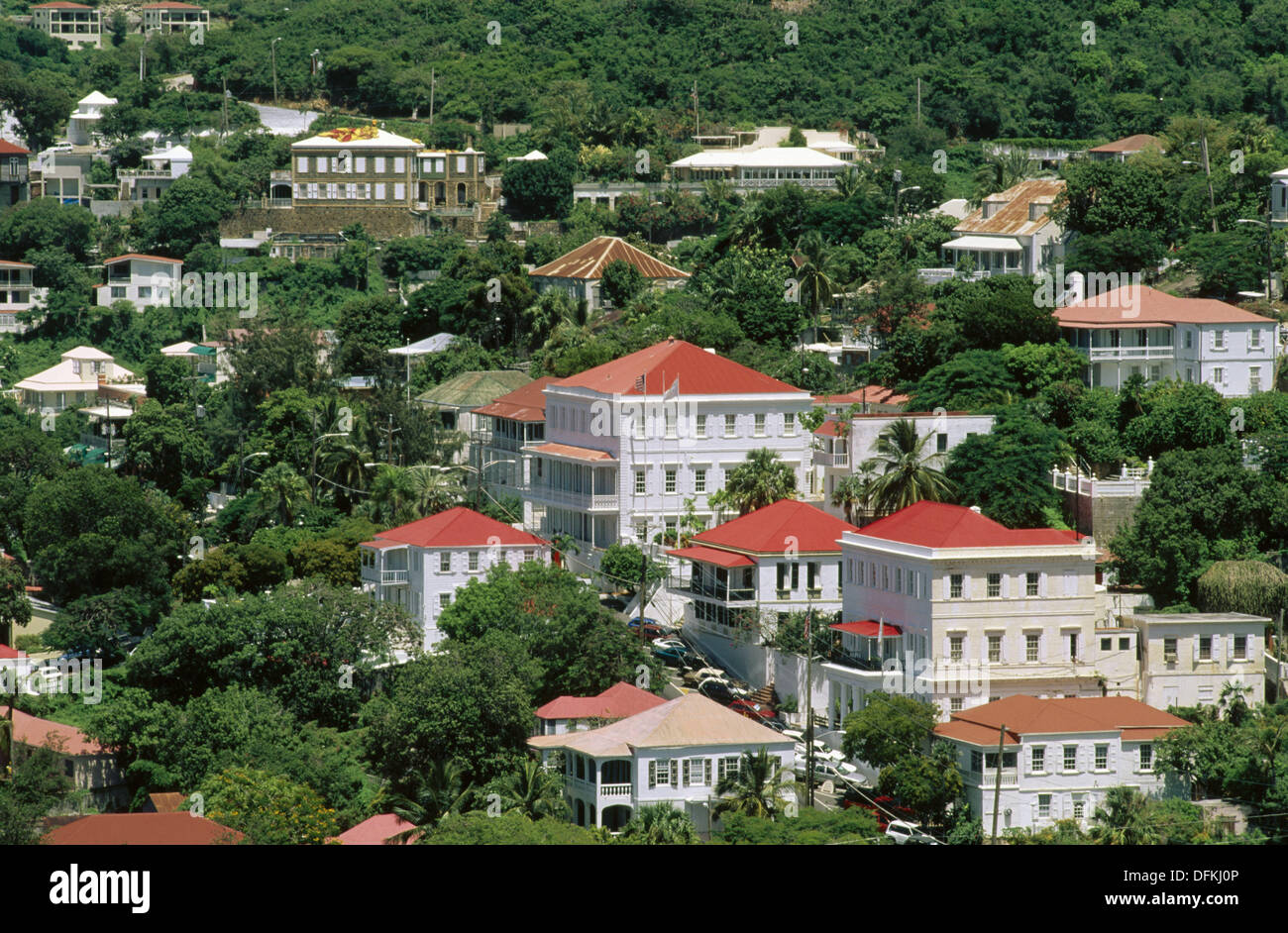Government hill charlotte amalie st hi-res stock photography and images ...