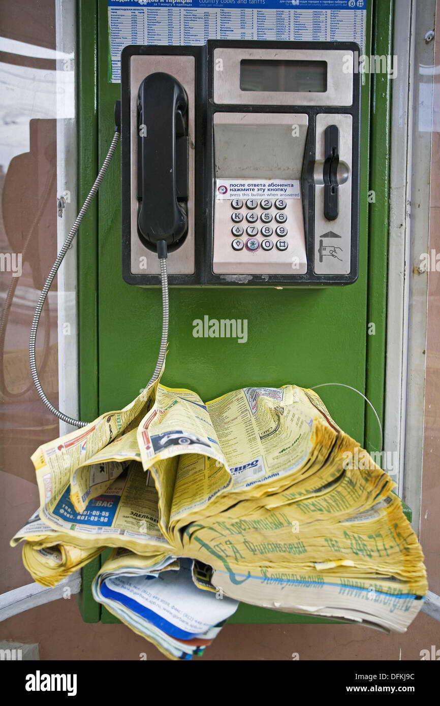 Pay phone directory hi-res stock photography and images - Alamy
