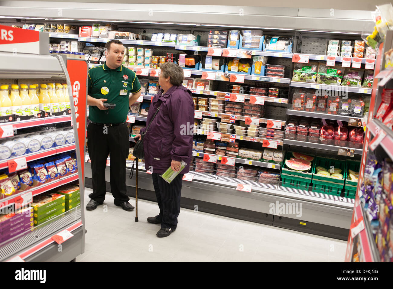 Morrisons M Local at Vicar Lane Shopping Centre , Chesterfield Stock ...