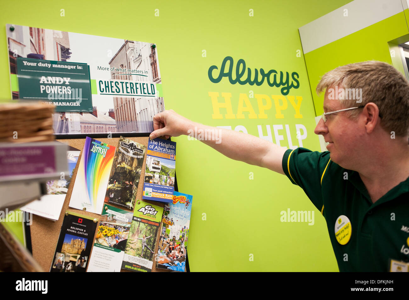 Morrisons M Local at Vicar Lane Shopping Centre , Chesterfield Stock ...