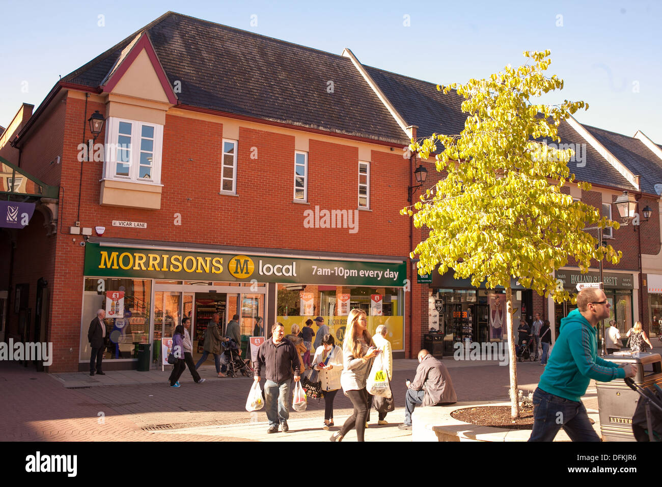 Morrisons M Local at Vicar Lane Shopping Centre , Chesterfield Stock ...