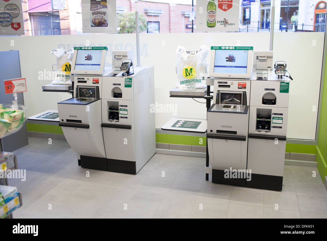 Morrisons M Local at Vicar Lane Shopping Centre , Chesterfield Stock ...