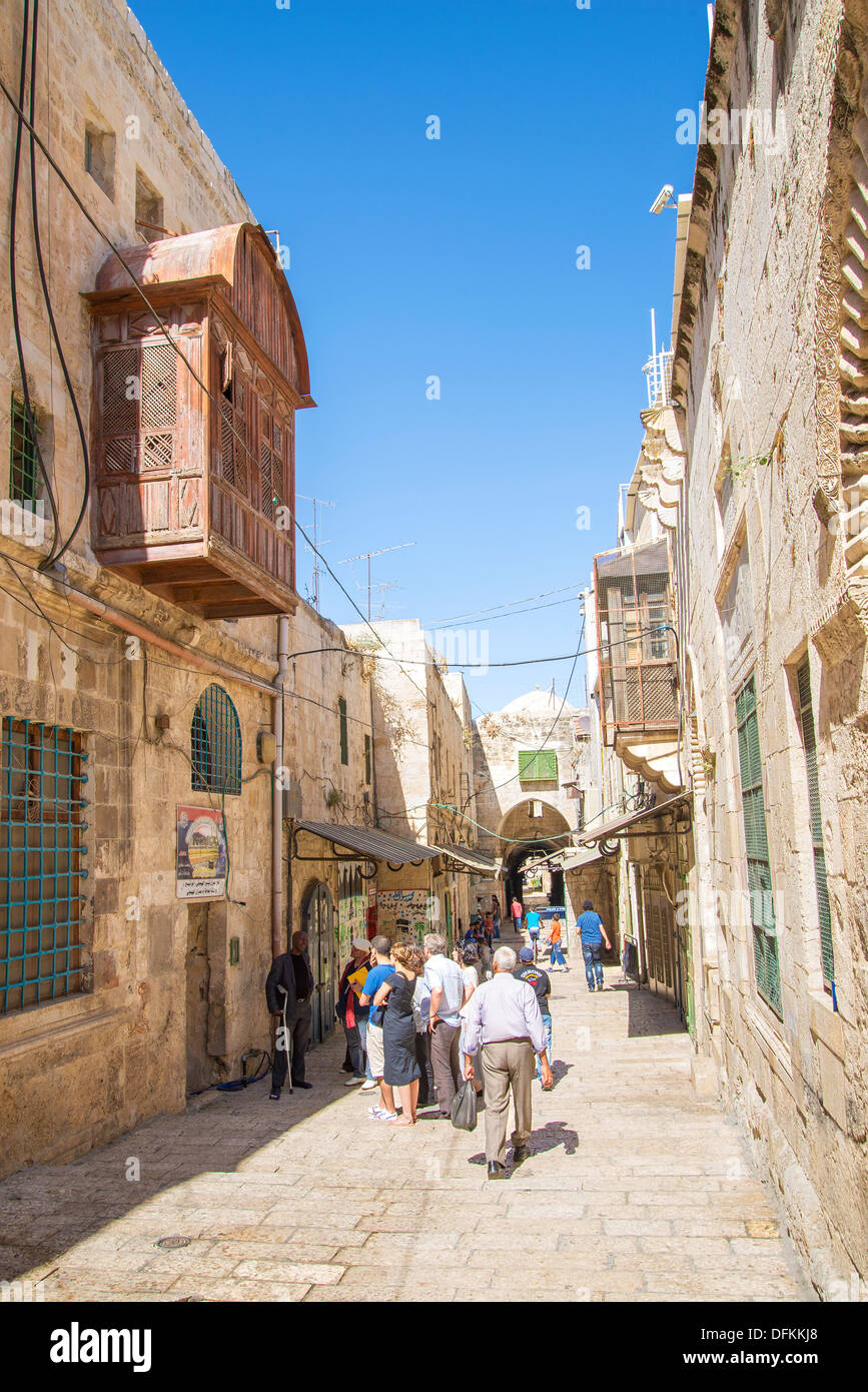 old town street of jerusalem in israel Stock Photo: 61283440 - Alamy
