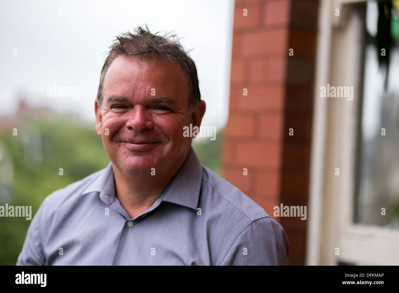 15/07/13 Tony Nutall from Southern Fried Chicken at the company office ...
