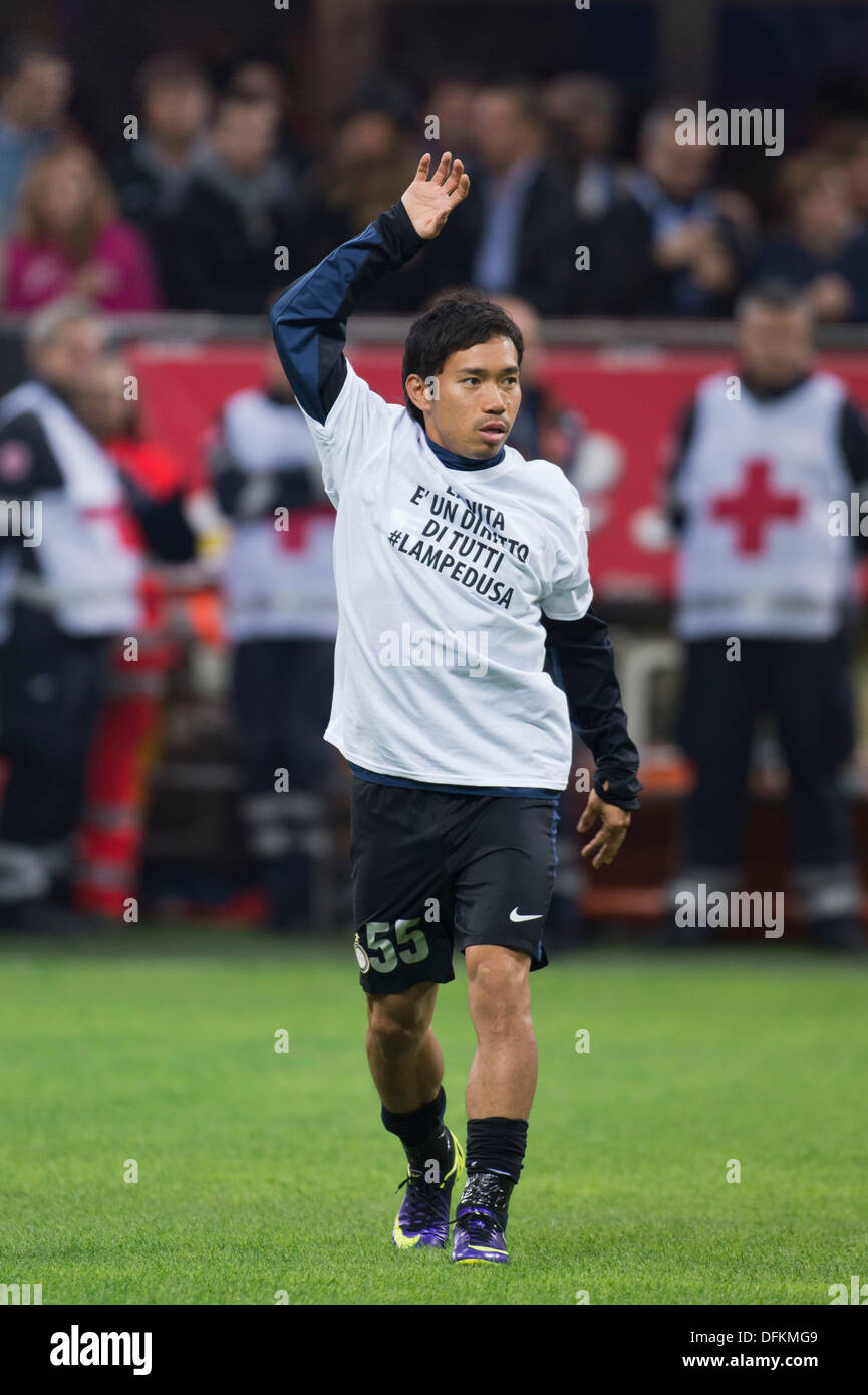 Yuto Nagatomo (Inter), OCTOBER 5, 2013 - Football / Soccer : Yuto ...
