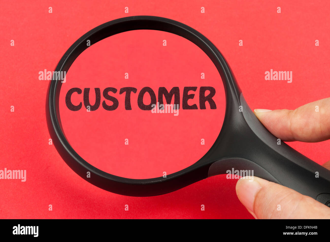 Searching business customer hand hi-res stock photography and images ...