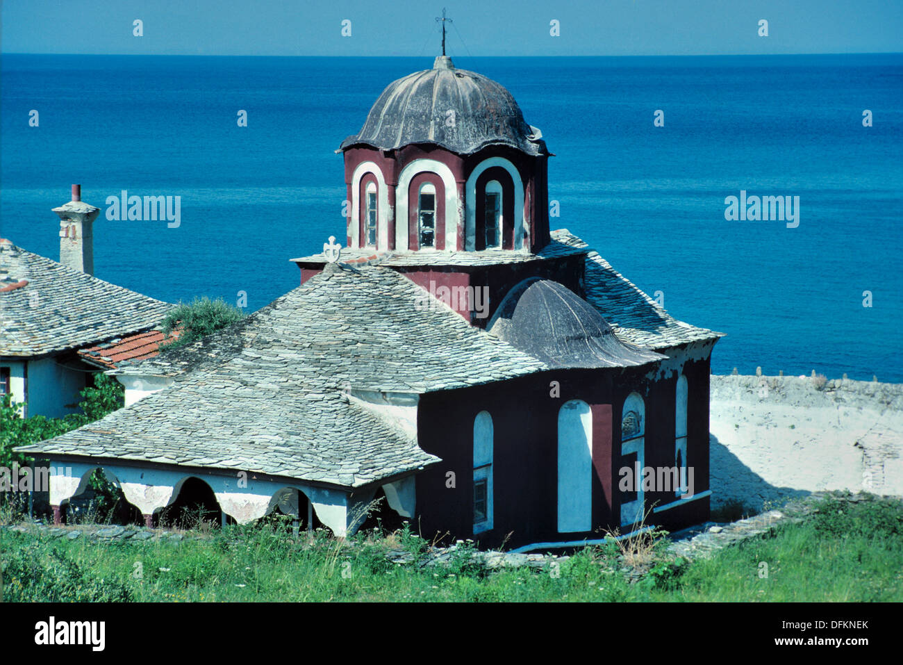 Small Orthodox Greek Chapel by Shore, or Seashore Chapel, Iviron ...