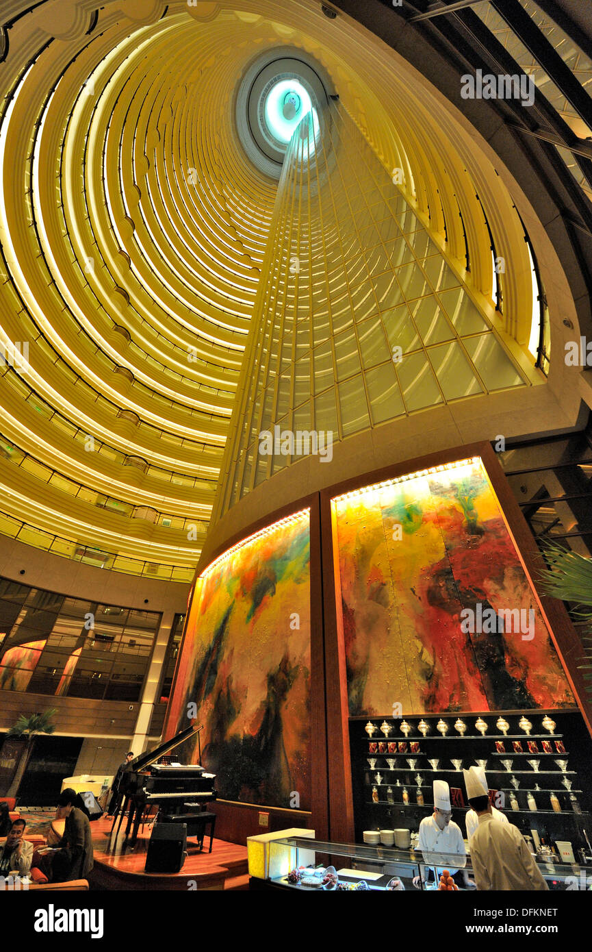 Jinmao tower interior hi-res stock photography and images - Alamy