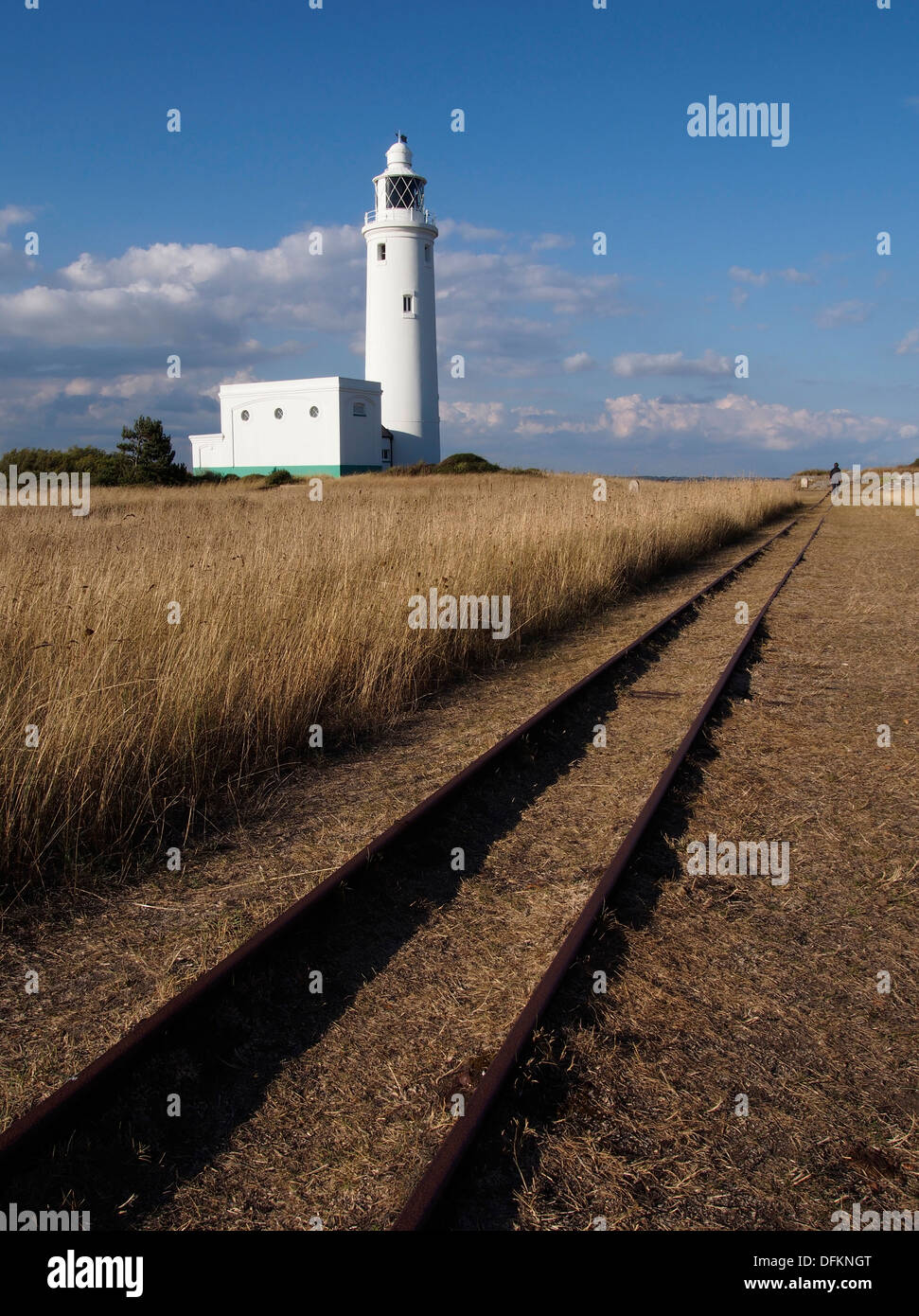 Hurst Point lighthouse, Hampshire, England Stock Photo - Alamy