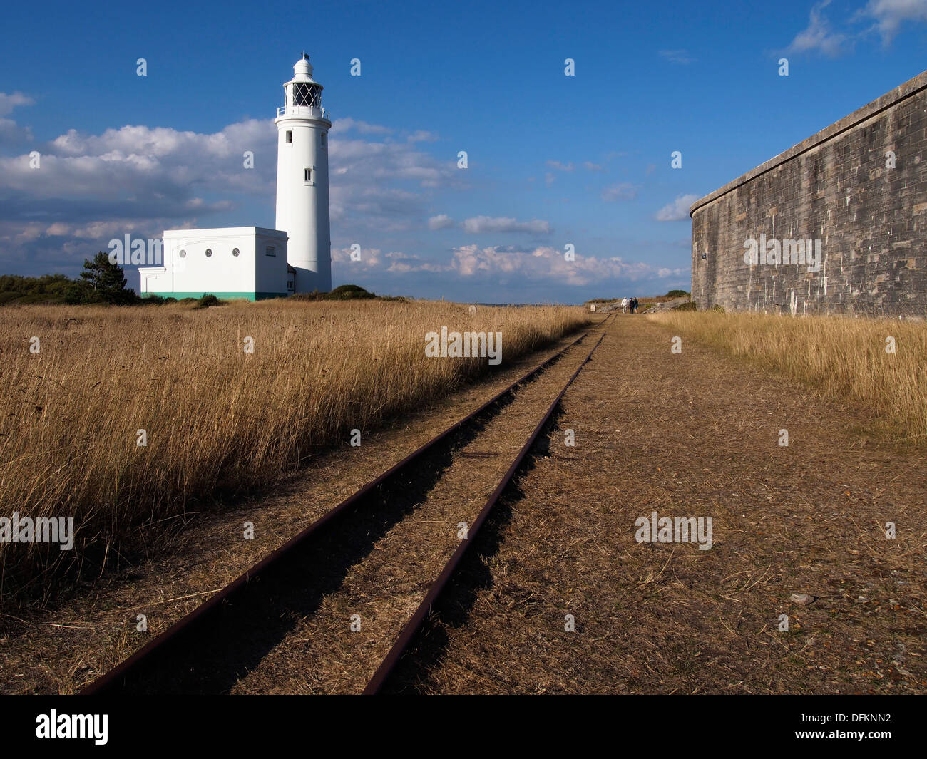 Hurst point lighthouse hi-res stock photography and images - Alamy