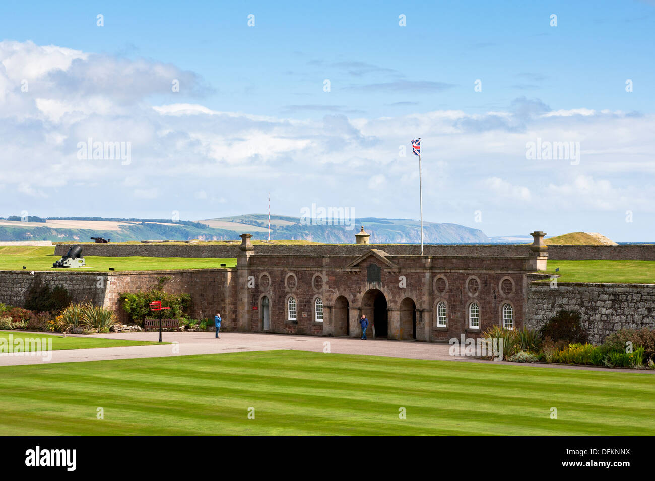 Fort George at Inverness in the Scottish Highlands; Scotland Stock ...
