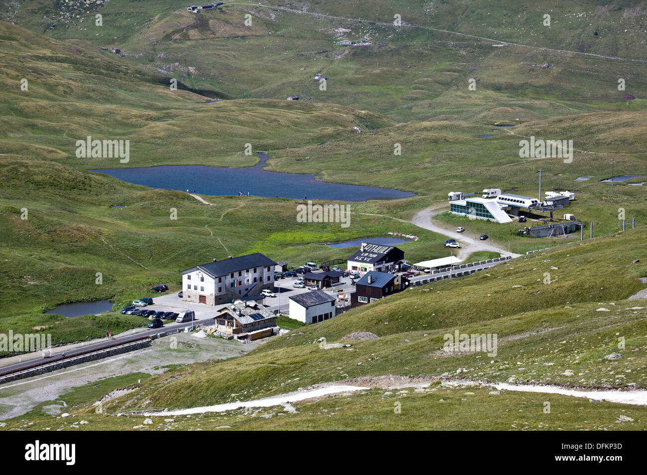 Petit saint bernard pass hi-res stock photography and images - Alamy