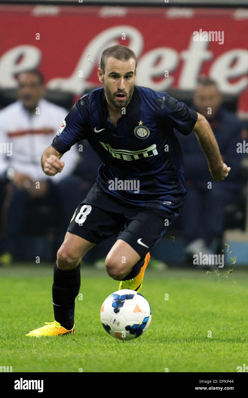 Milan, Italy. 5th Oct, 2013. Rodrigo Palacio (Inter) Football / Soccer ...