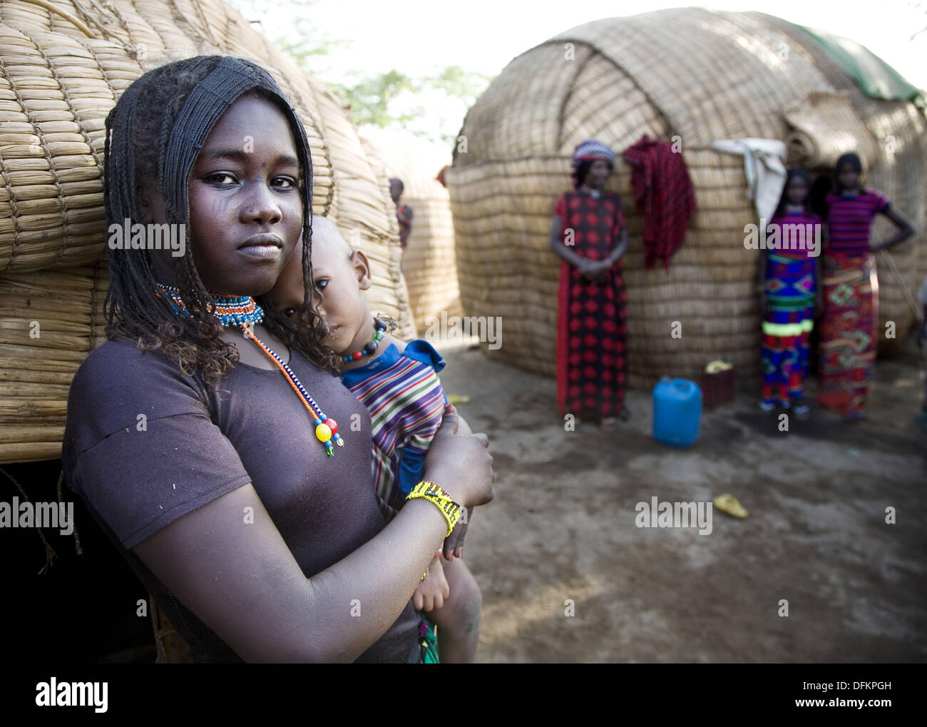Afar tribe women hi-res stock photography and images - Alamy