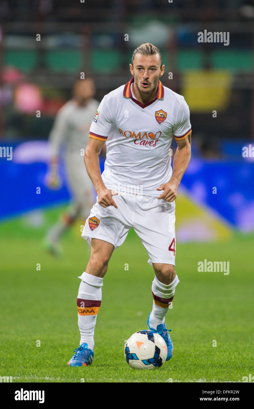 Milan, Italy. 5th Oct, 2013. Federico Balzaretti (Roma) Football ...