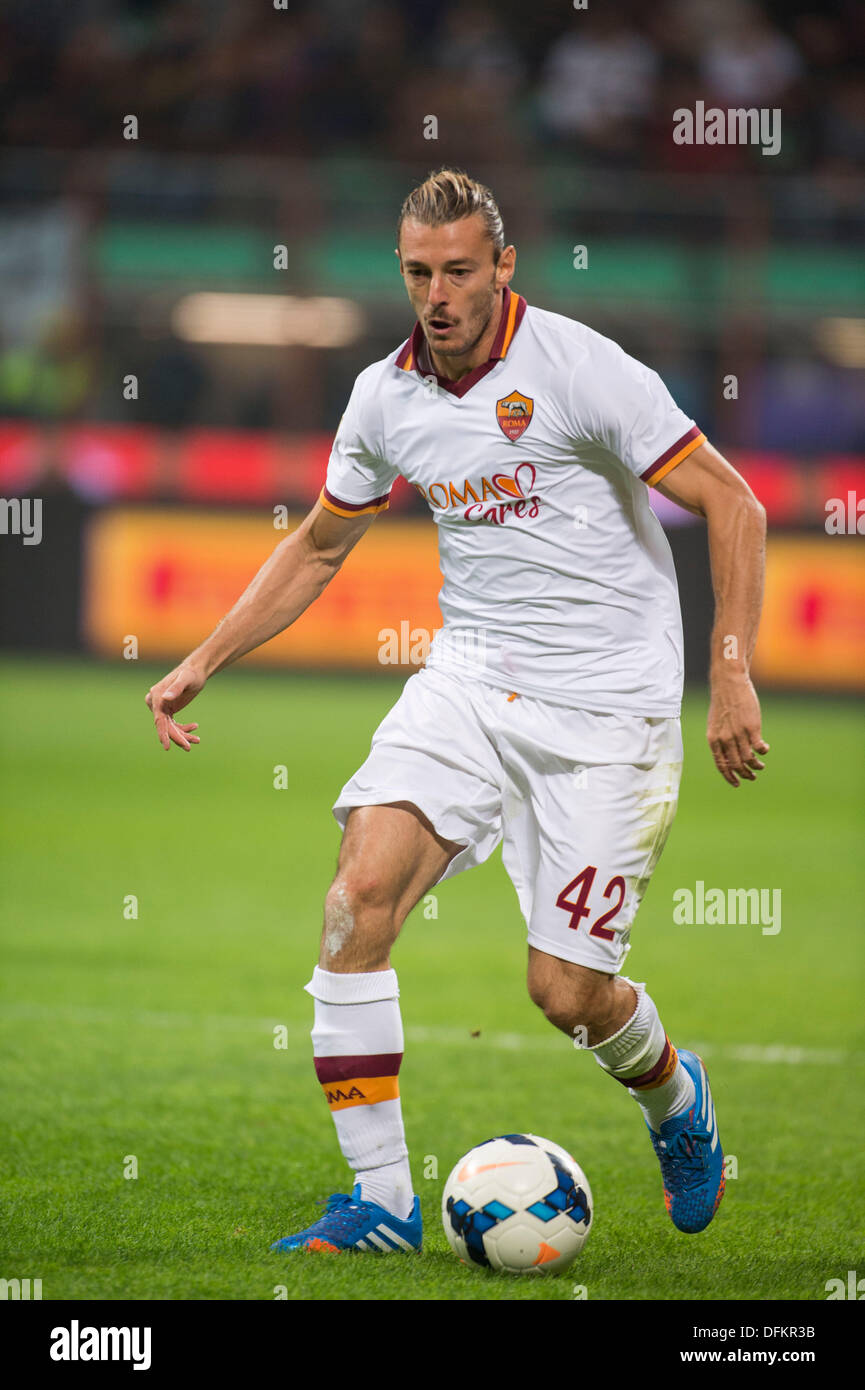 Milan, Italy. 5th Oct, 2013. Federico Balzaretti (Roma) Football ...