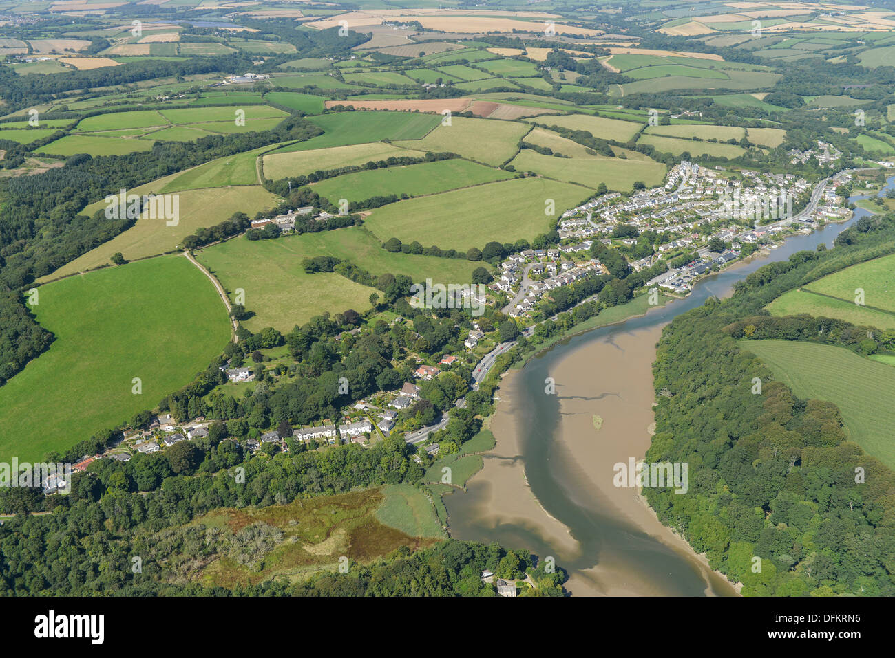 River tresillian hi-res stock photography and images - Alamy