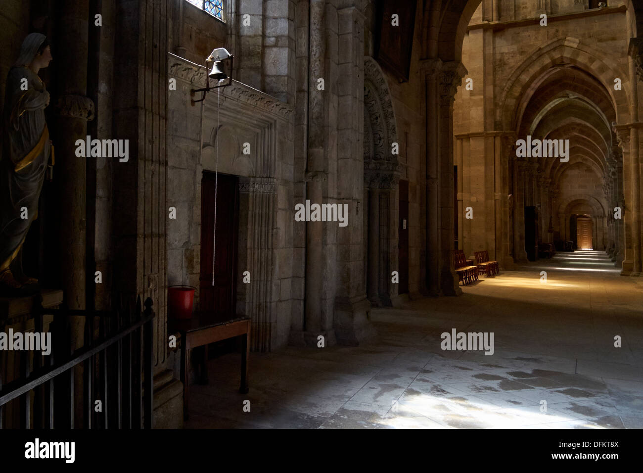 Cathedral Saint-Mammes in Langres, France Stock Photo - Alamy