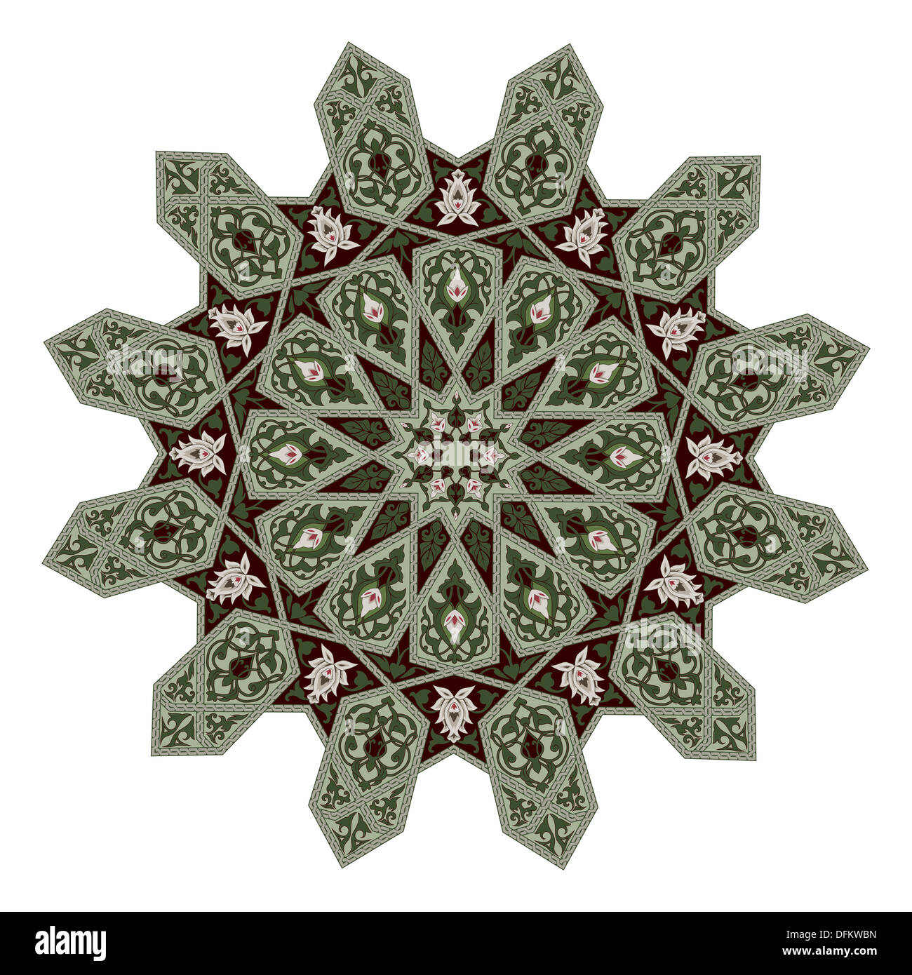 Islamic pattern border hi-res stock photography and images - Alamy