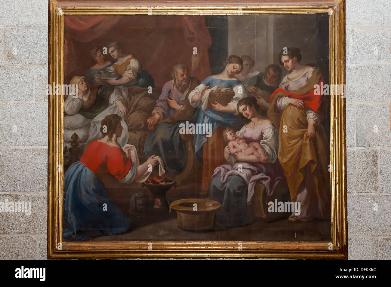 Birth of virgin mary hi-res stock photography and images - Alamy