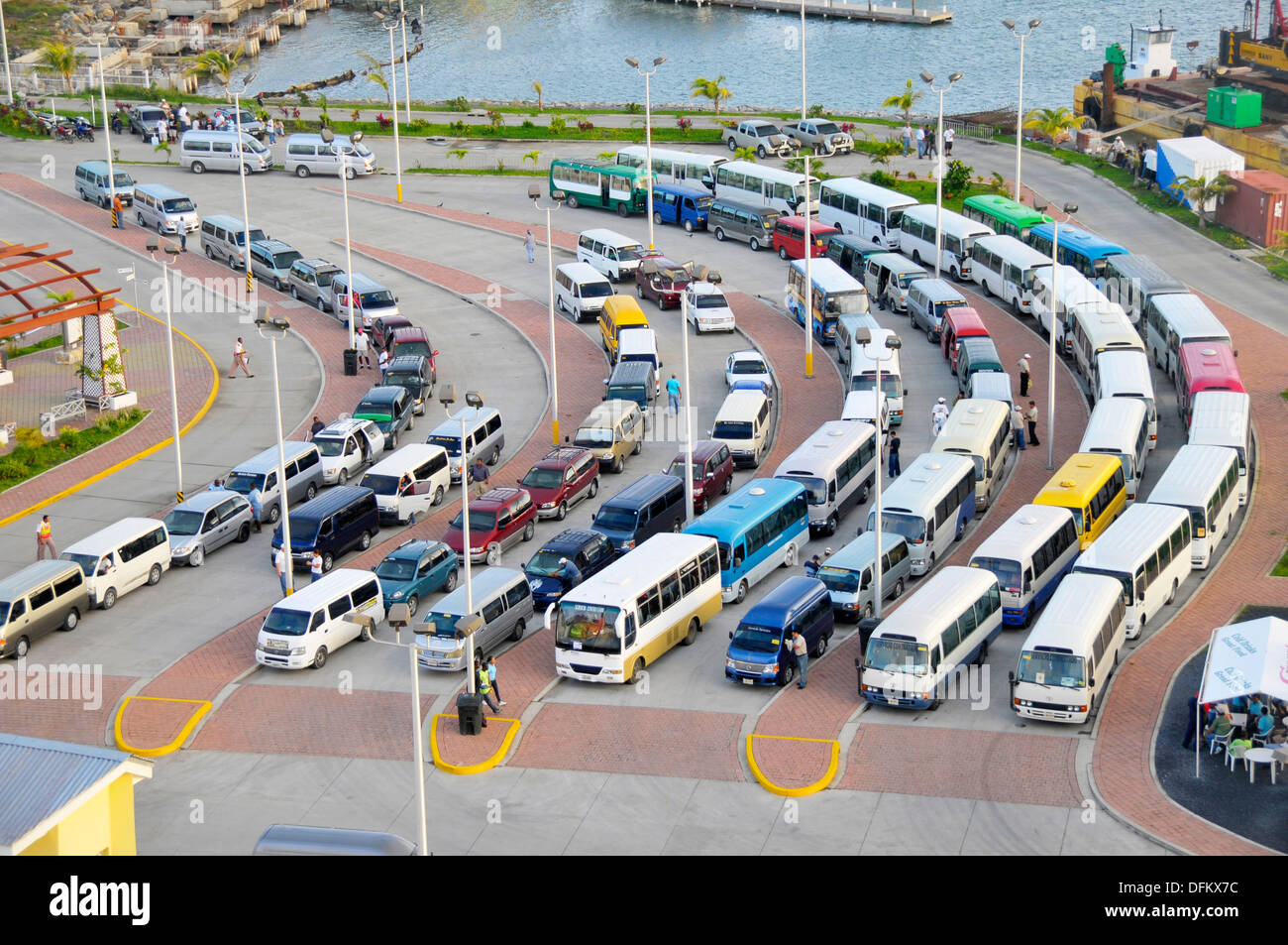 Caribbean sight seeing bus hi-res stock photography and images - Alamy