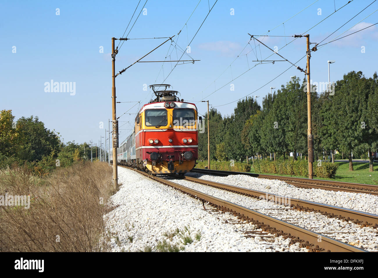 Old railway switch passing freight hi-res stock photography and images ...
