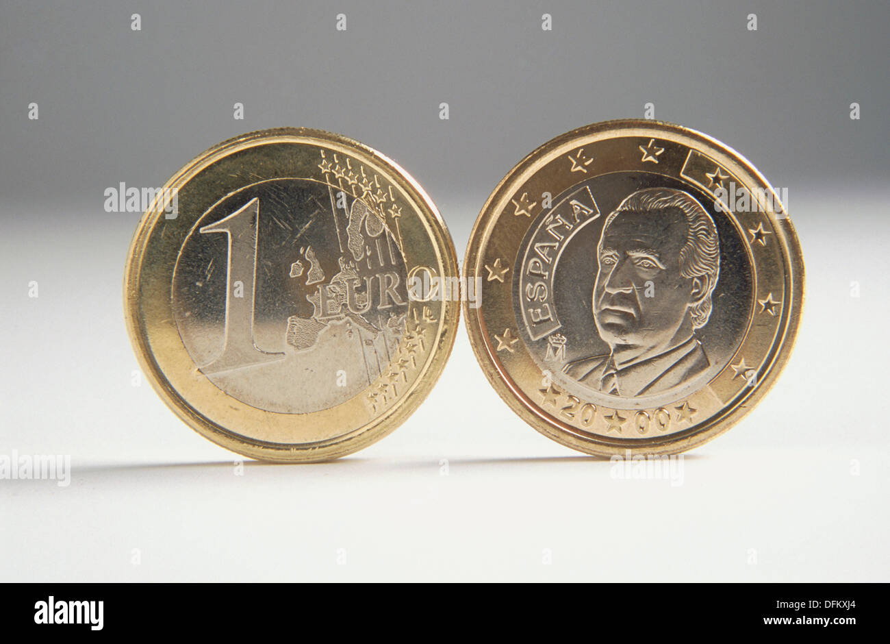 Euro coin tails hi-res stock photography and images - Alamy