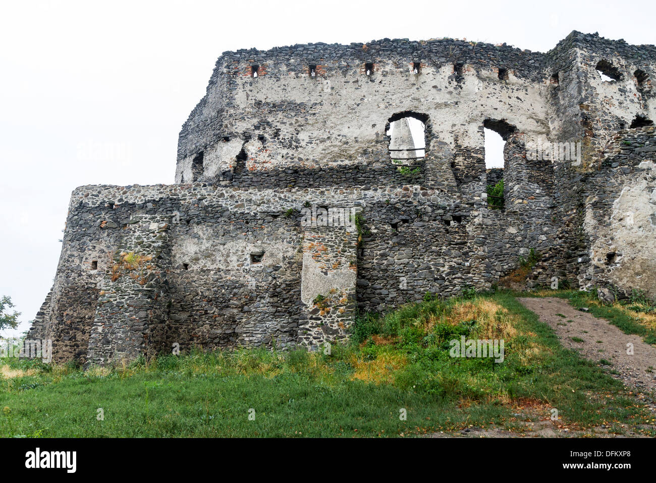 Old castle from Hungary (Somlo Stock Photo - Alamy