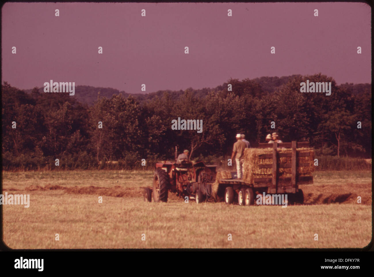 Vintage baler hi-res stock photography and images - Alamy