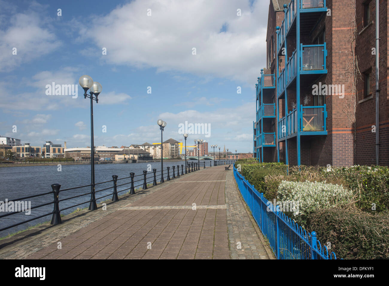 River lagan walk hi-res stock photography and images - Alamy