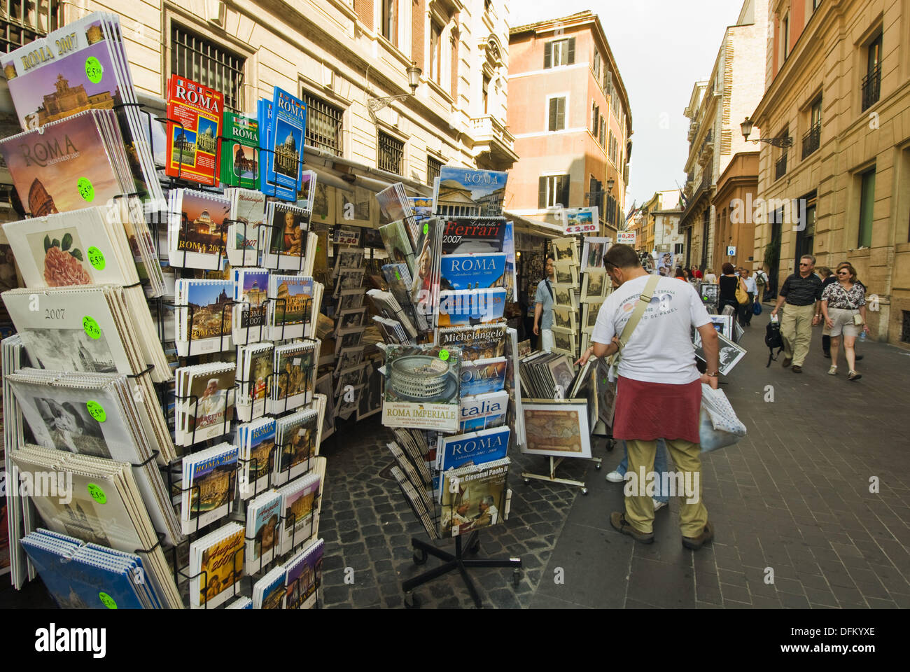 Street scene in rome in hi-res stock photography and images - Alamy