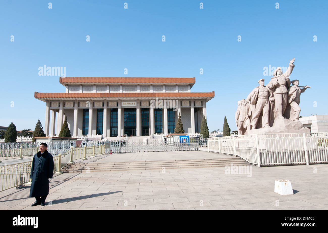 Mausoleum of mao zedong hi-res stock photography and images - Alamy