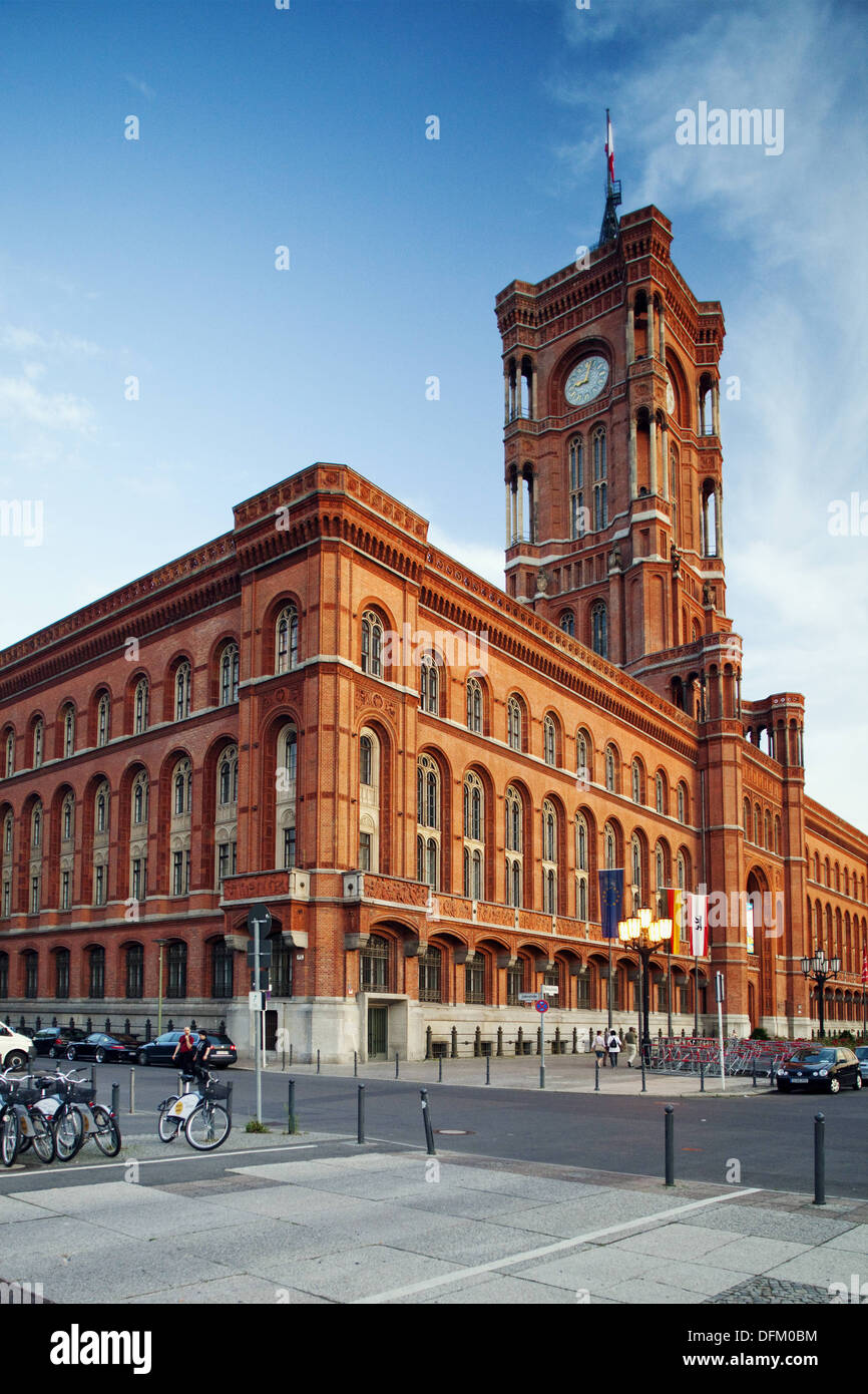 The red town hall berlin hi-res stock photography and images - Alamy
