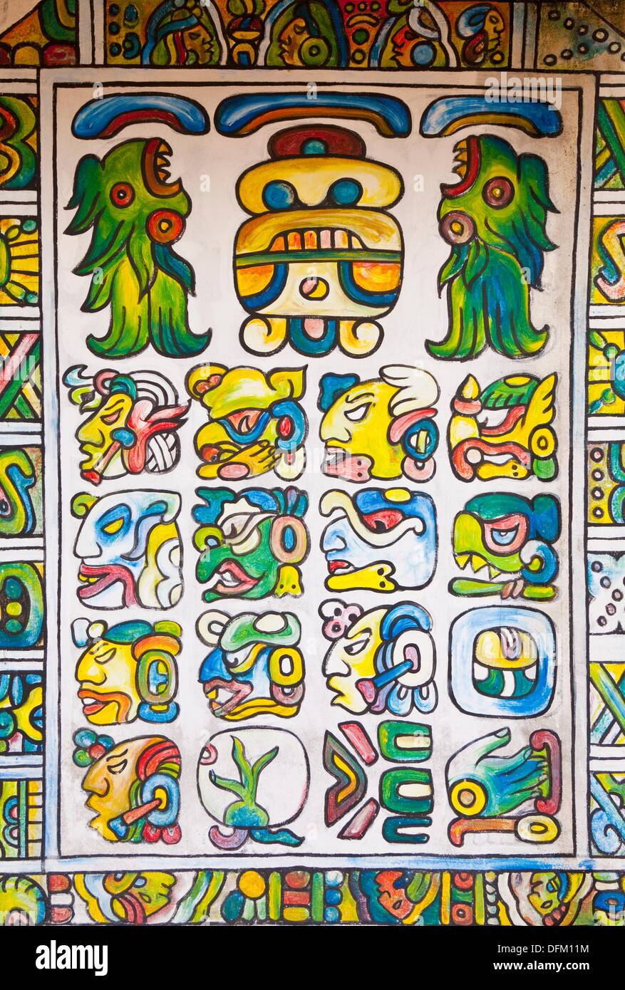 Maya calendar hi-res stock photography and images - Alamy