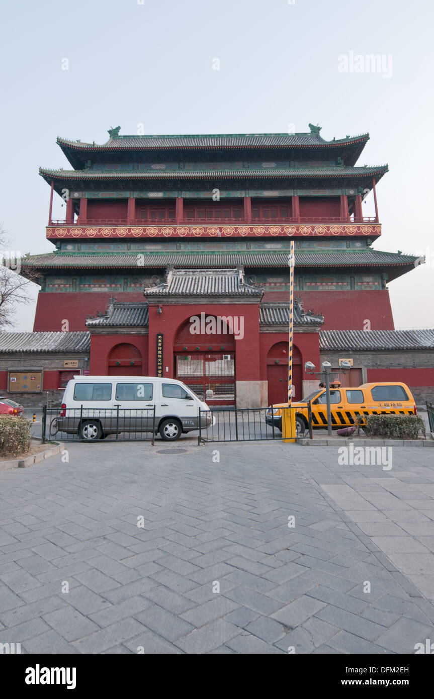 Gulou tower in beijing hi-res stock photography and images - Alamy