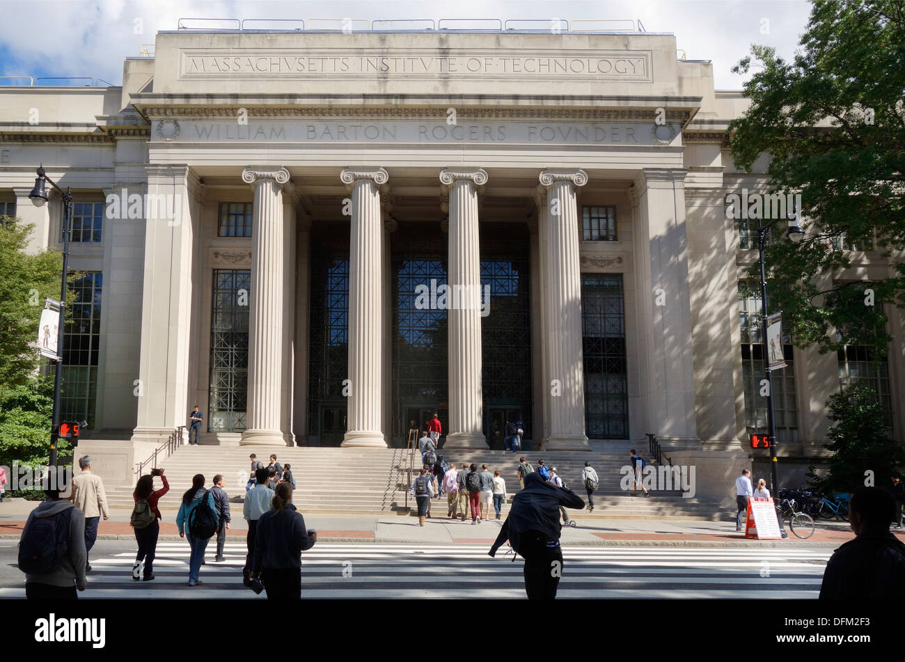 William Barton Rogers MIT building Stock Photo - Alamy
