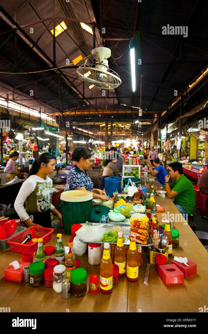 Old Market Siem Reap town Siem Reap province, Cambodia, Asia Stock ...