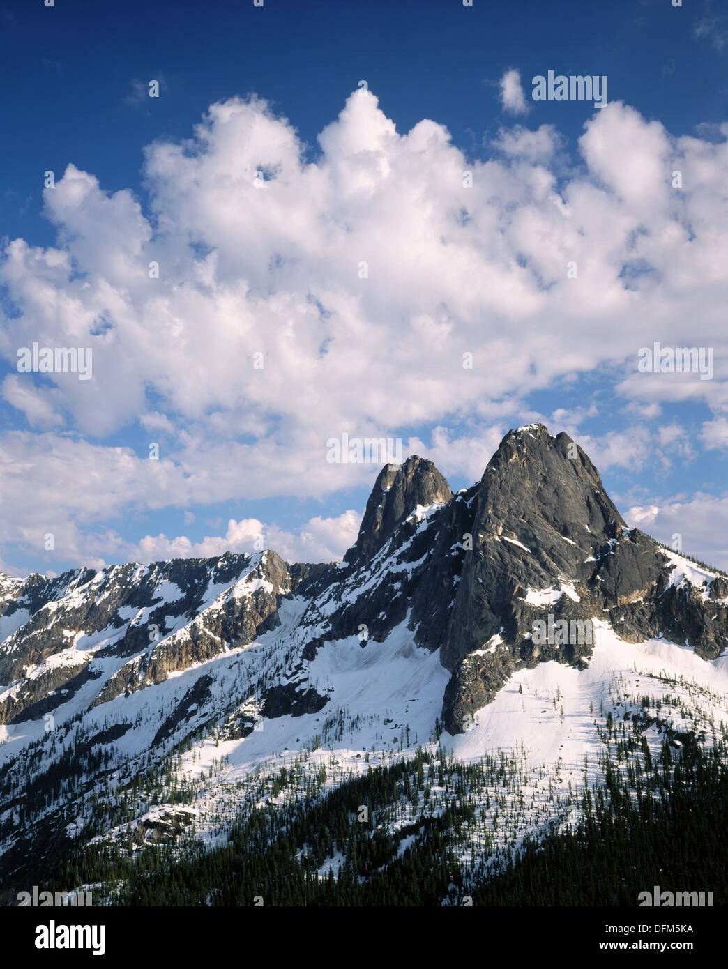 Liberty bell mountain peak hi-res stock photography and images - Alamy