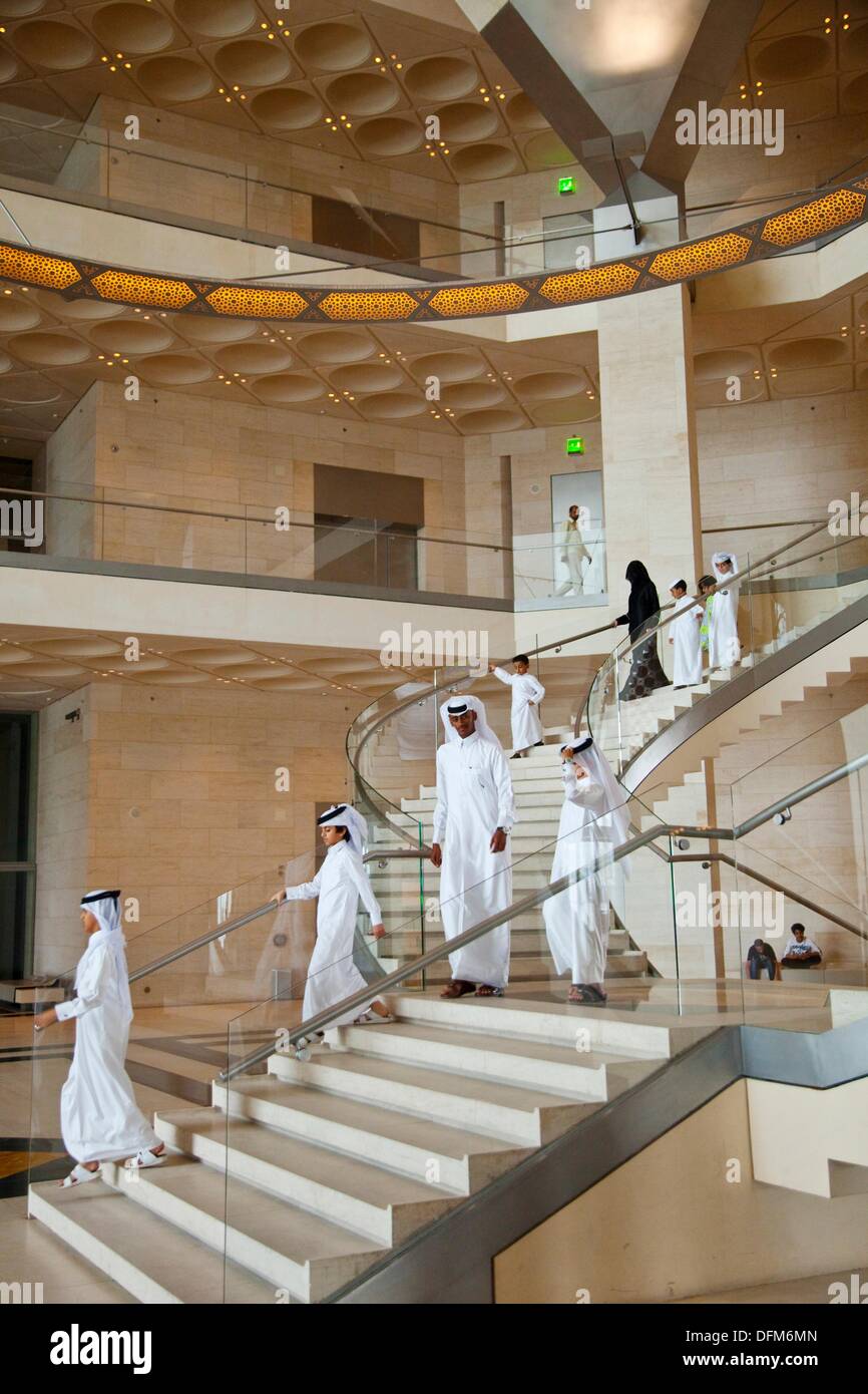 Museum islamic art stair hi-res stock photography and images - Alamy