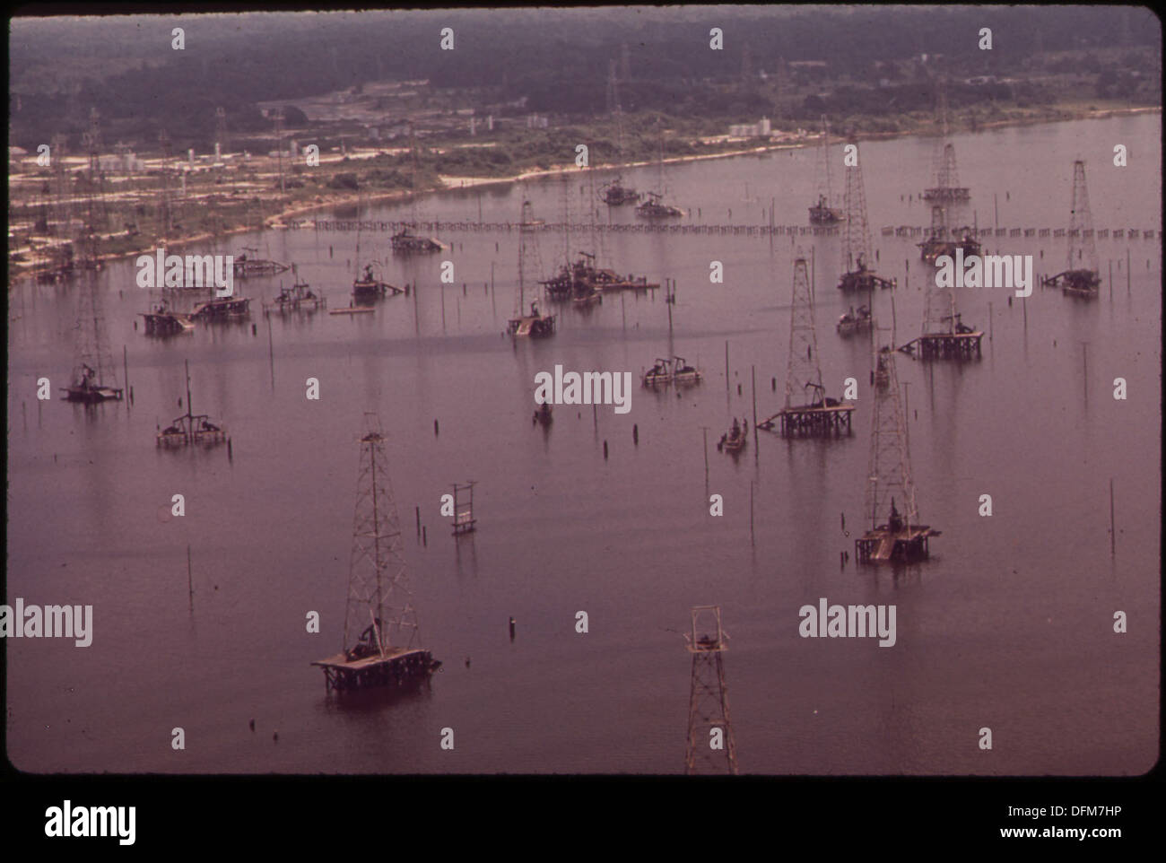 Galveston drilling rig hi-res stock photography and images - Alamy